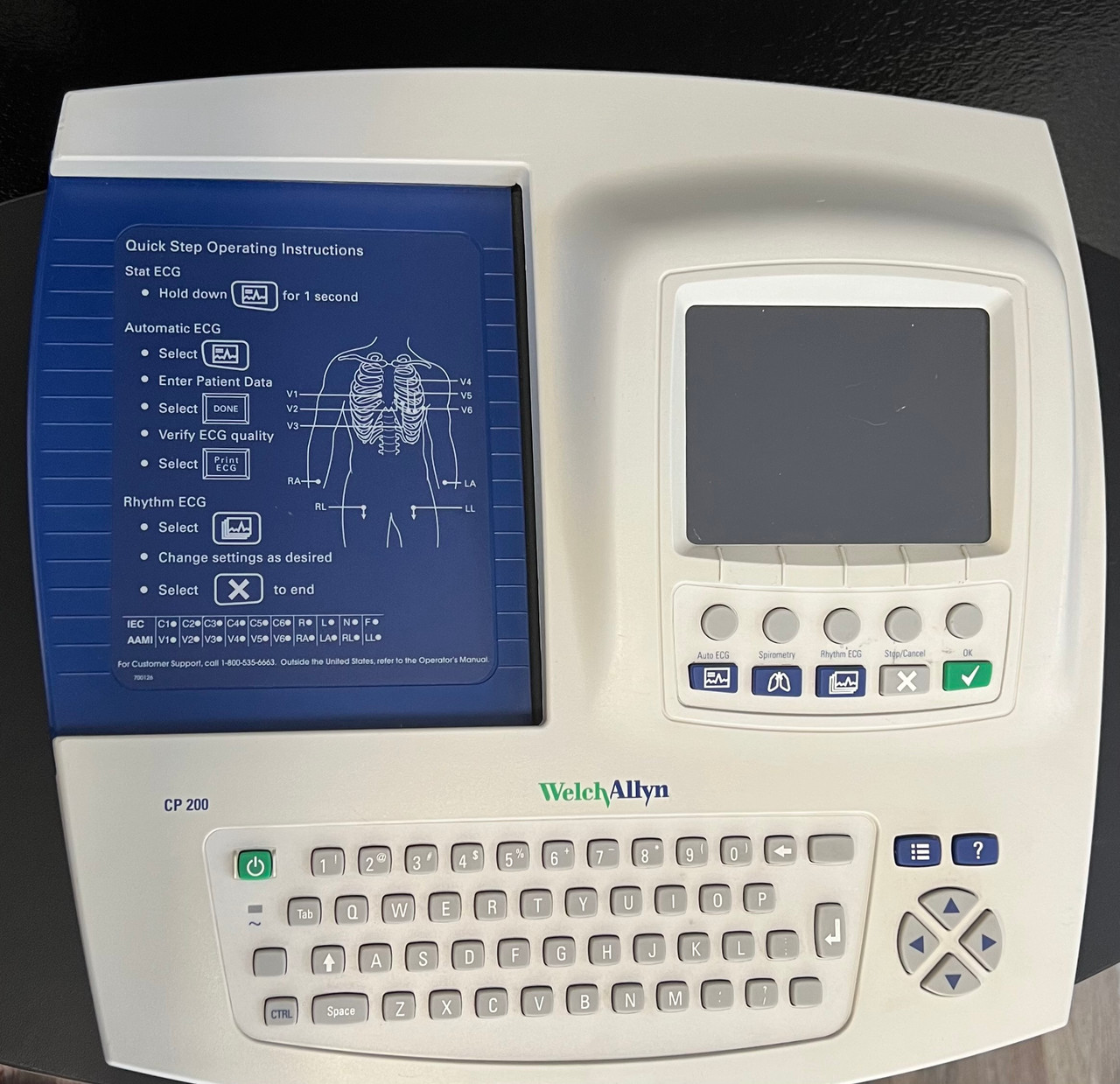 Welch Allyn CP200 EKG ECG Monitor - Medical Cable Source