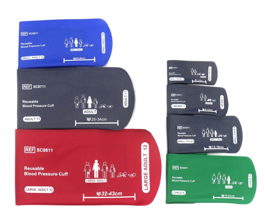 NIBP Hose, Connectors & Reusable Cuffs | Medical Cable Source