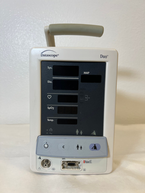 Datex Ohmeda S/5 Vital Signs Monitor with Accessories NIBP, SpO2, Cuff ...