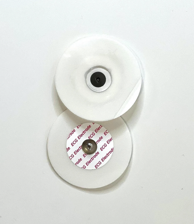 Electrodes Pads Adhesive Button Disposable - Pack of 50 - Medical Cable ...