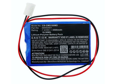 Contec 69450401 Compatible battery - Medical Cable Source