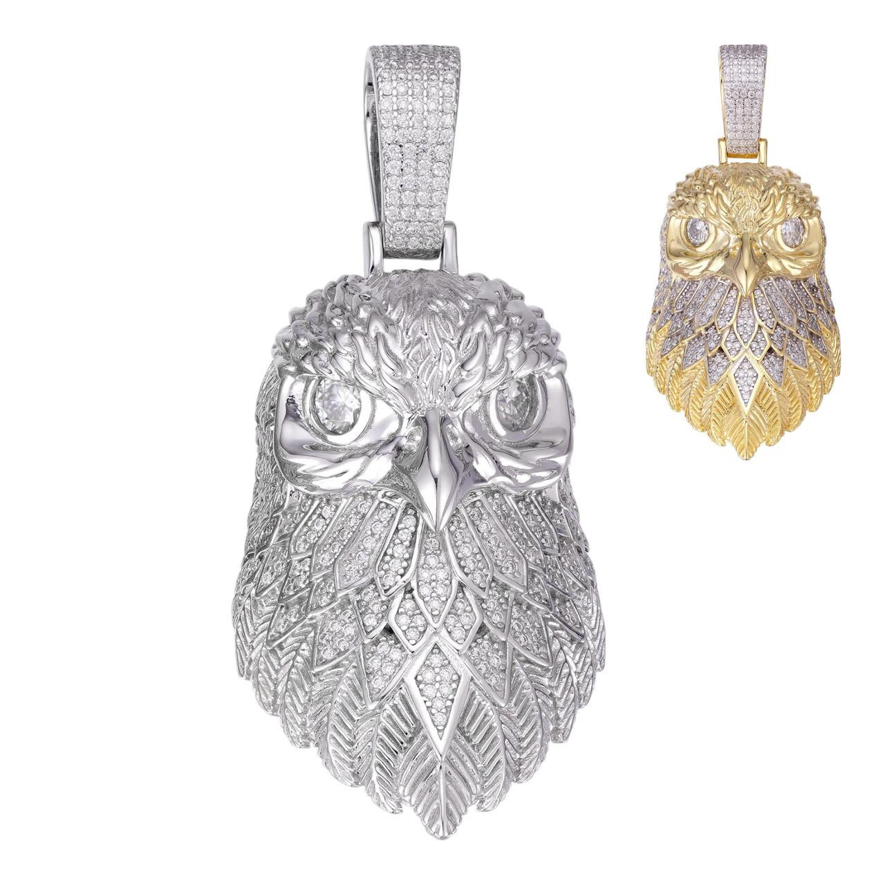 Iced MOISSANITE 925 Silver/Gold Plated 420 Plug Marijuana Weed Pendant ...