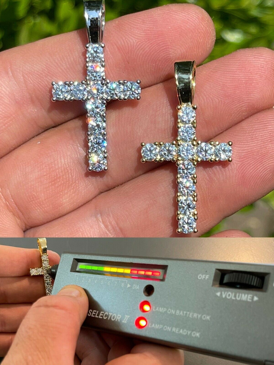 Tennis cross earring store