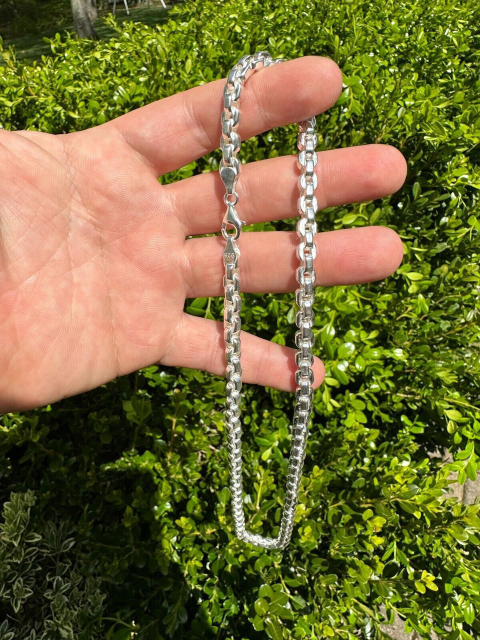 Hermes link chain silver store