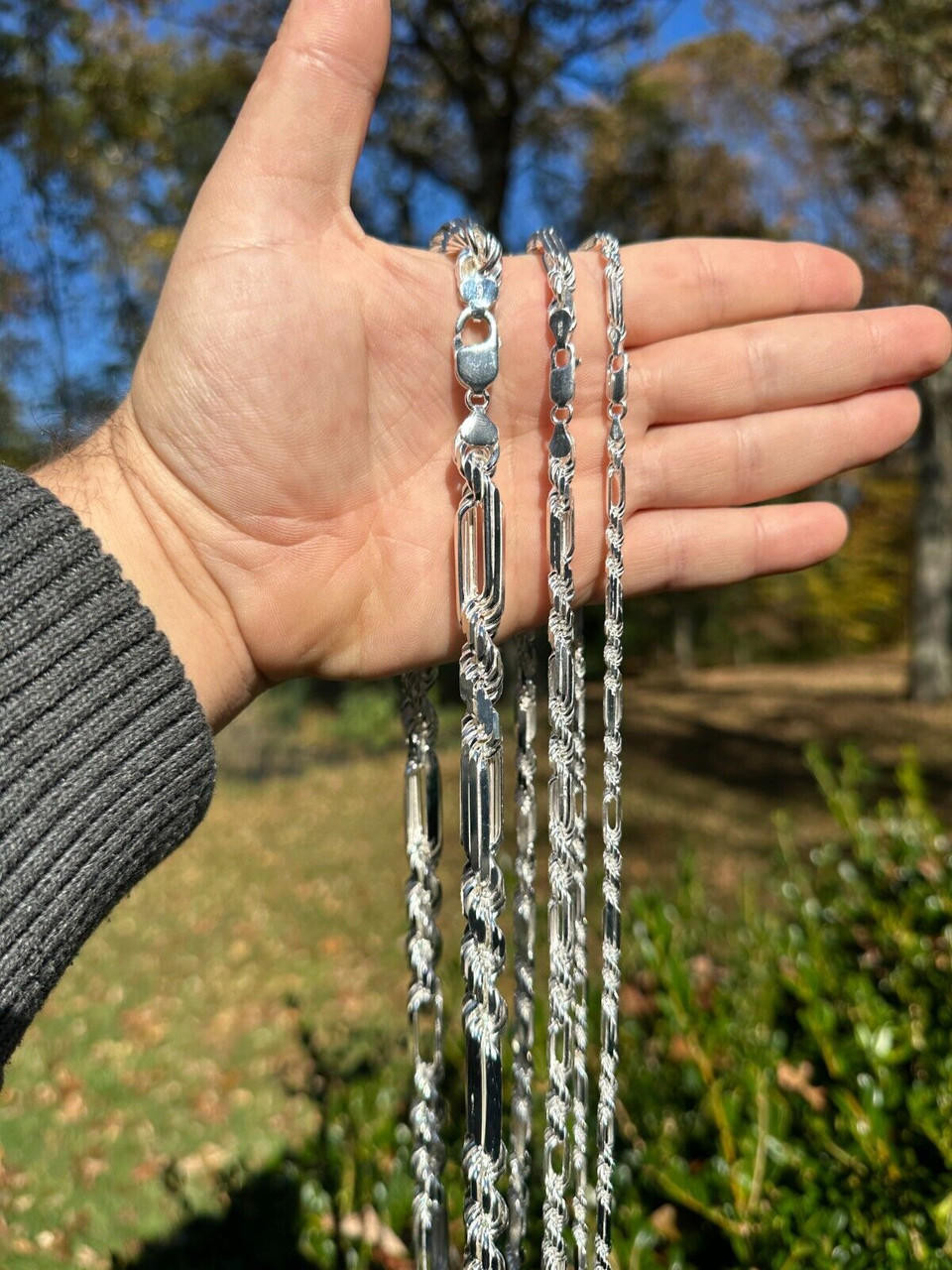 Silver milano chain store
