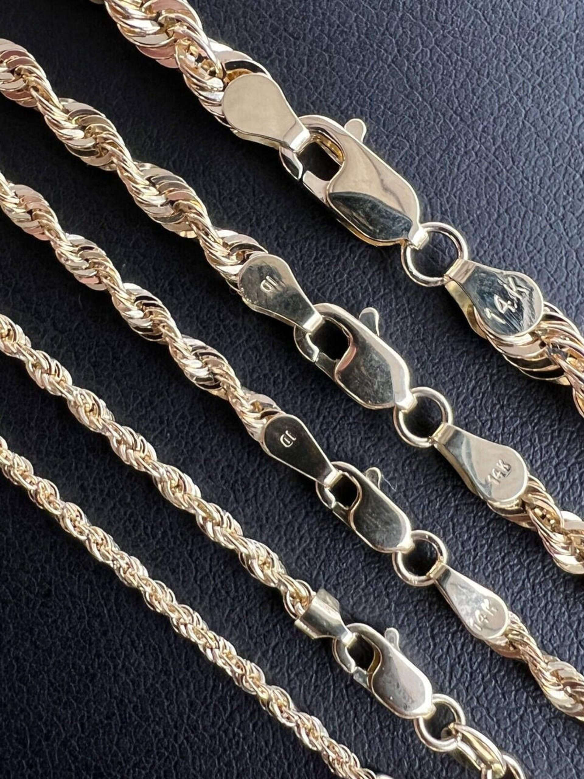 14k Hollow Real Yellow Gold Puffed Mariner Gucci Link Chain 5 9mm Thick