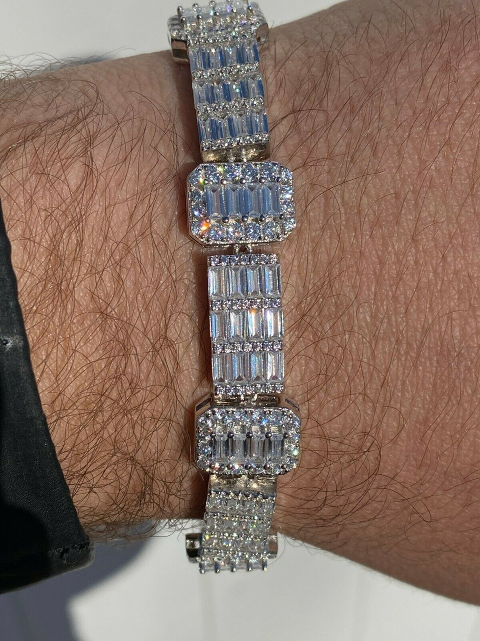 Men's and Women's Hip Hop Iced Out Bracelets | Harlem Bling - Page 3