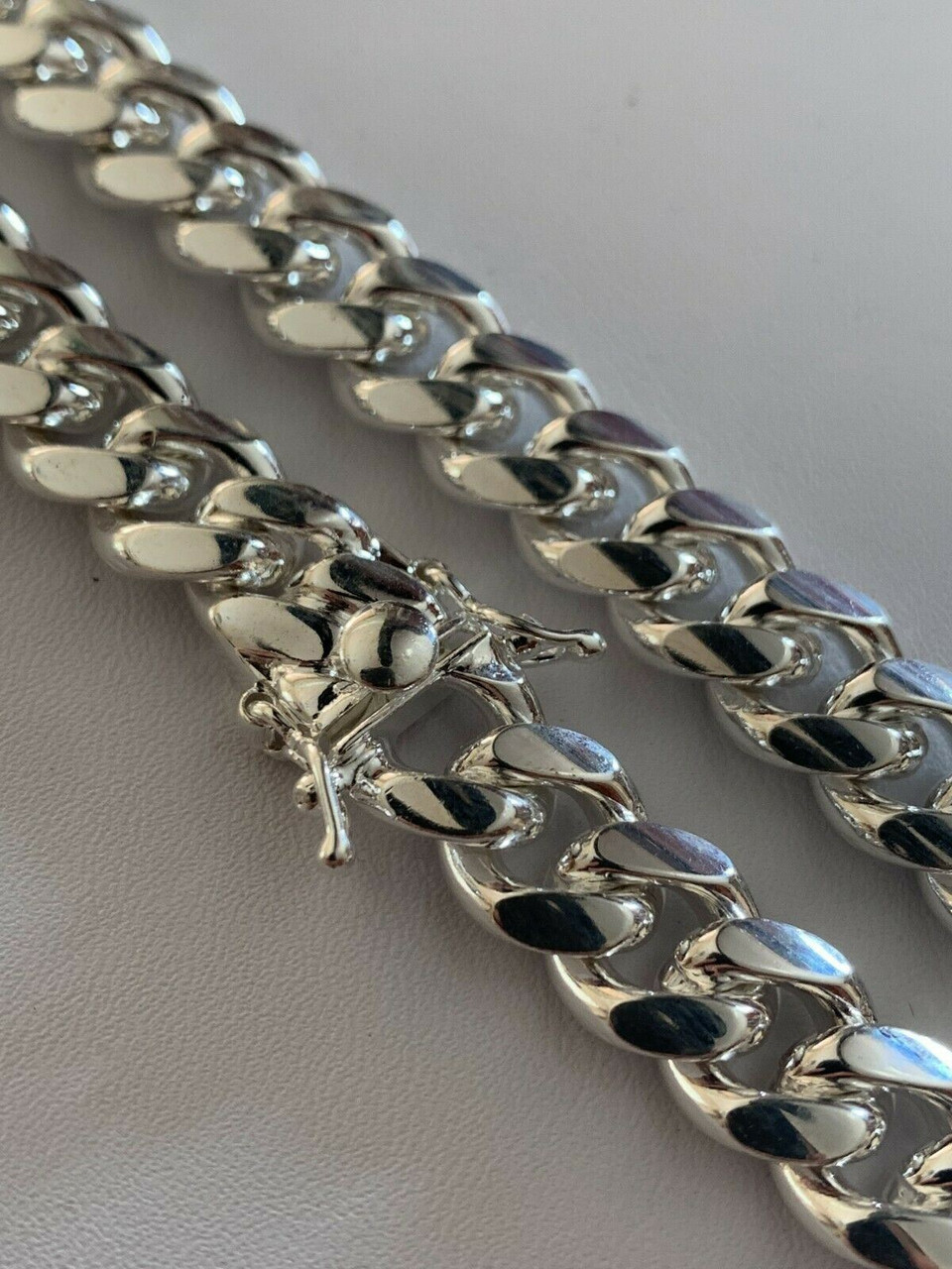 Real 925 Sterling Silver Cuban Link Chain | Harlem Bling