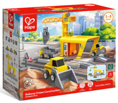 Railway Crane Construction - Smart Toys and Books