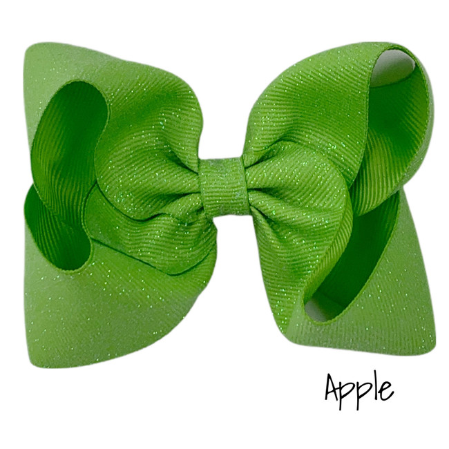 Apple Grosgrain Bows – 2"–8" Sizes | One Stop Bow Shop