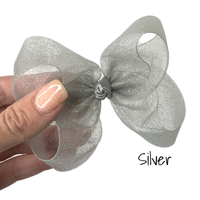 Glitter Sheer Hairbows