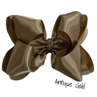 Satin Stack Hairbows by One Stop Bow Shop