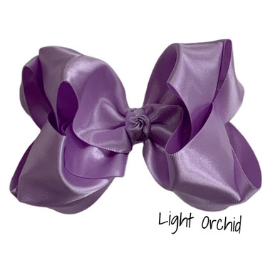 Satin Stack Hairbows by One Stop Bow Shop