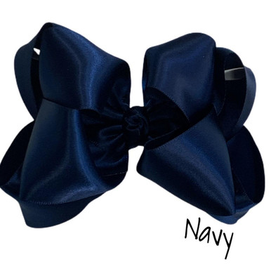 Satin Stack Hairbows by One Stop Bow Shop