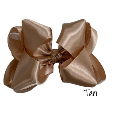 Satin Stack Hairbows by One Stop Bow Shop