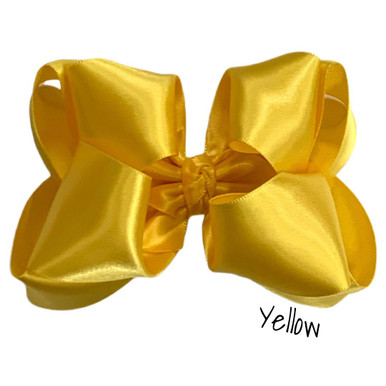 Satin Stack Hairbows by One Stop Bow Shop