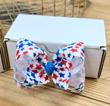 Star Spangle Hairbow – One Stop Bow Shop