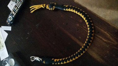 Custom Made Paracord Motorcycle Get Back Whip - Imperfect Society