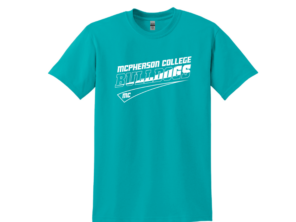 MC Swoosh - Teal - McPherson College Bulldog Store