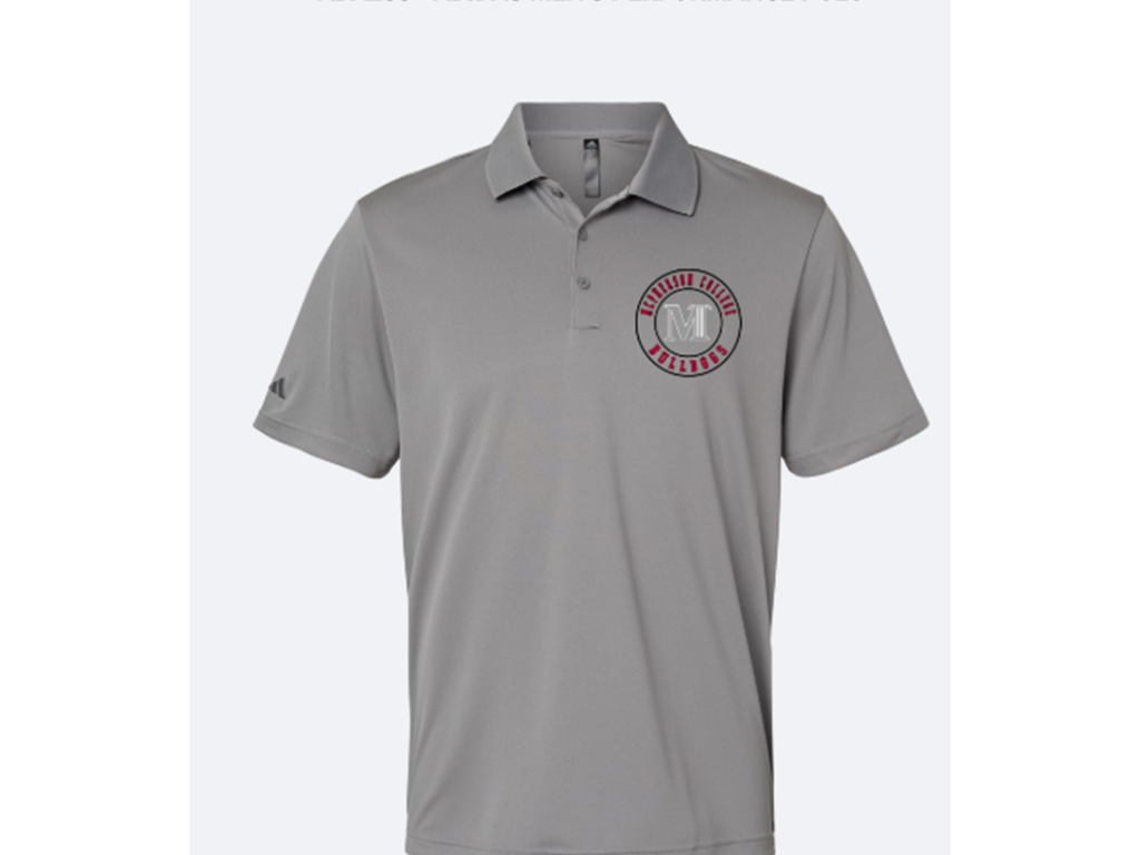 Adidas Performance Polo - McPherson College Bulldog Store