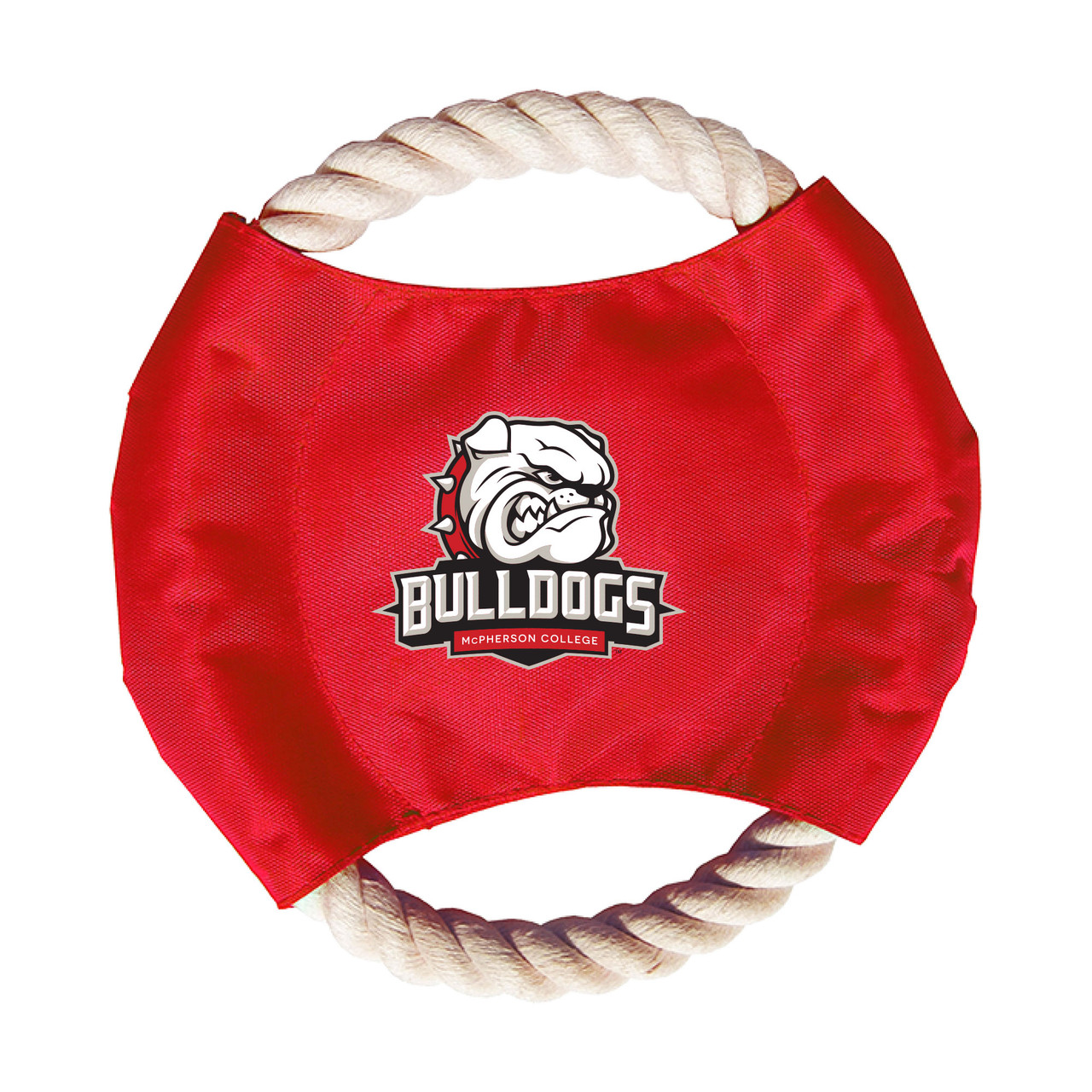 Jardine - Pet Rope Disc - McPherson College Bulldog Store