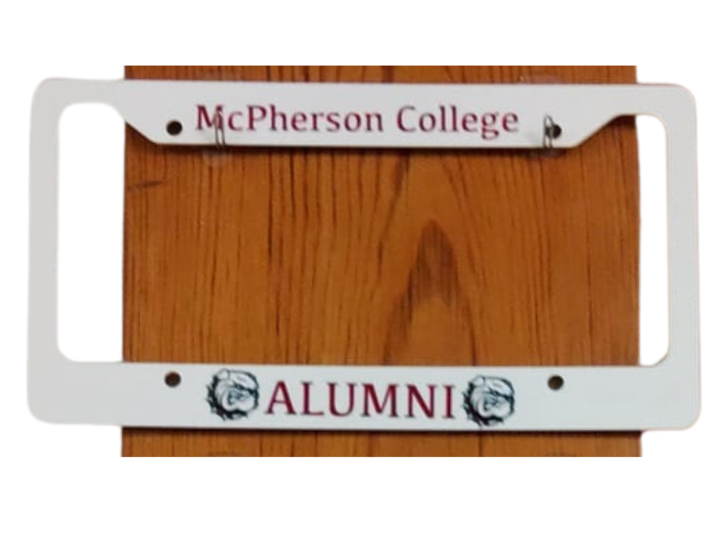 License Plate Frames-Alumni - McPherson College Bulldog Store