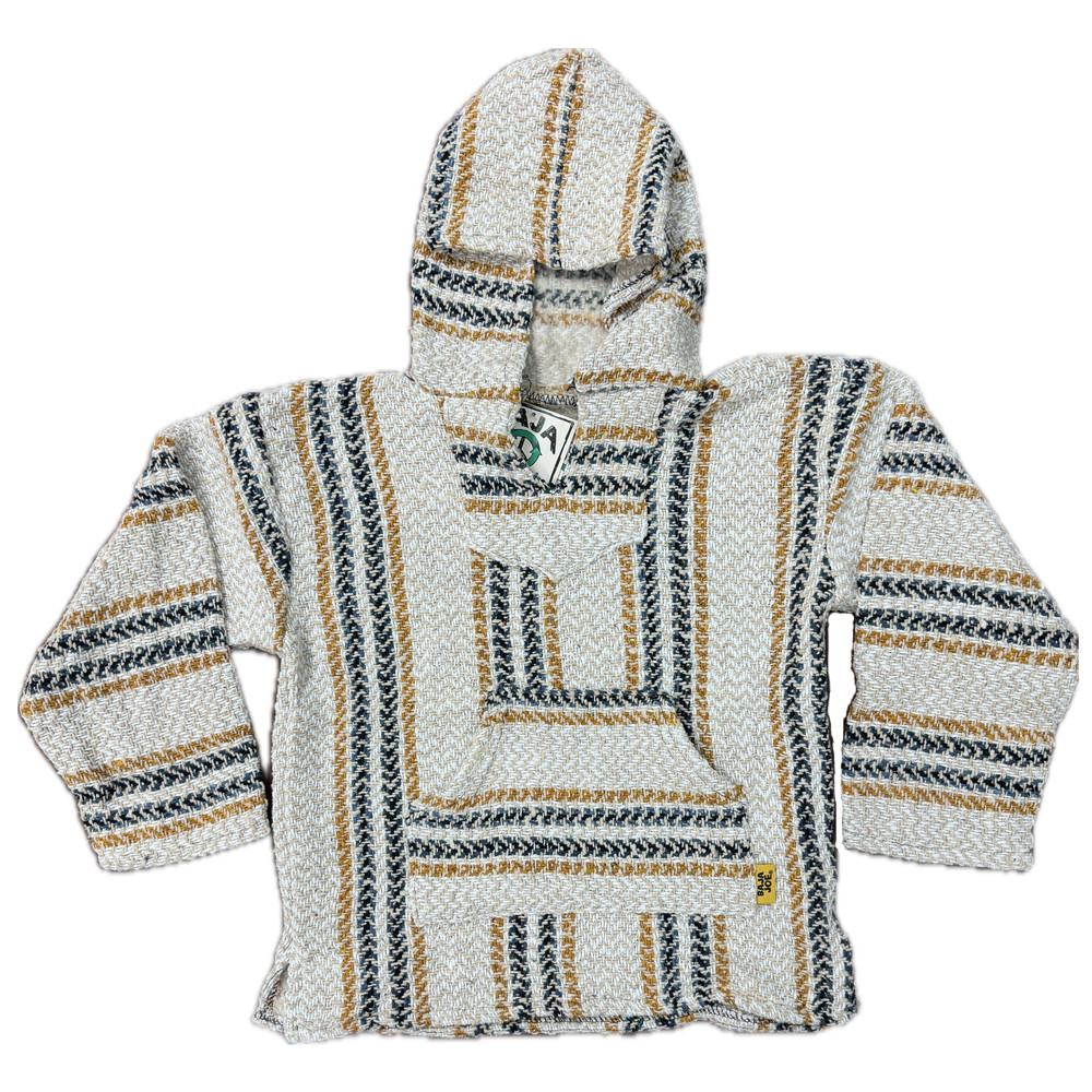 Baja Kids Mexican Hoodie - Mustard | Earth Ragz