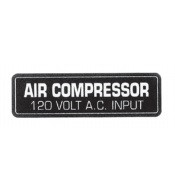Kussmaul 'Air Compressor' Nameplate