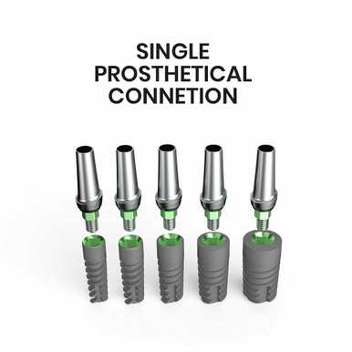 60 implants + step stopper drills kit