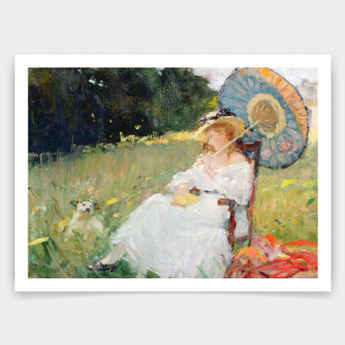 Gennaro Befanio,The Parasol,art prints,Vintage art,canvas wall art ...