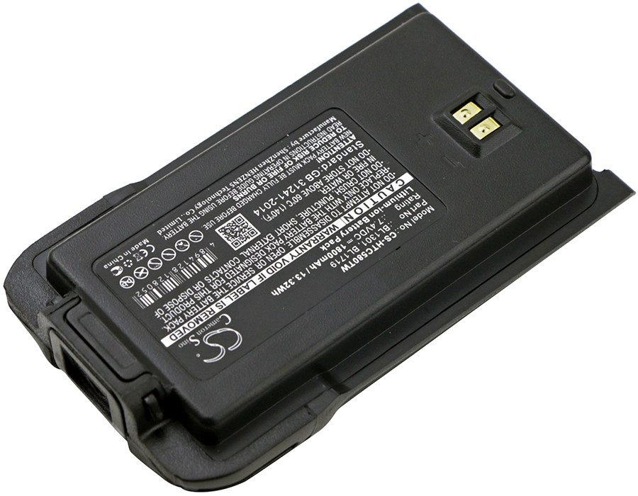 Two-Way Radio Battery for HYT BL1301 BL1719 TC-446S TC-580 TC-585 TC ...