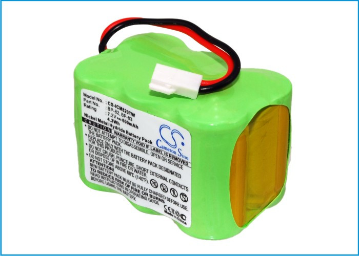 Battery for Icom 94506577 BP-82 BP-83 BP-84 BP-85 IC-24AT IC-2SE IC-M7 ...