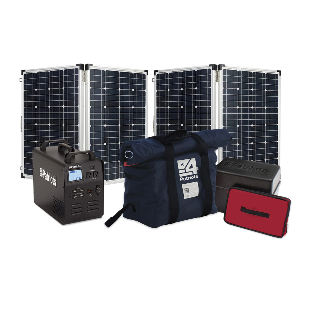 Rapid Charge Solar Generator + EMP Protection Package | 4Patriots