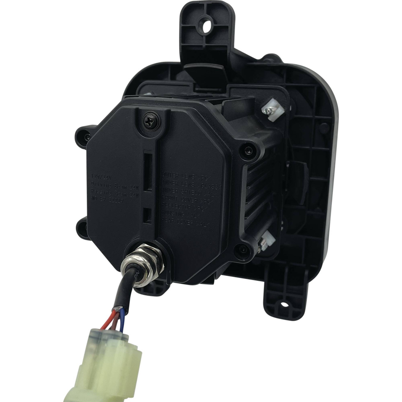 LED Projector Headlight For Kubota 3B291-75710, 3B291-75712 2.500 Amps ...