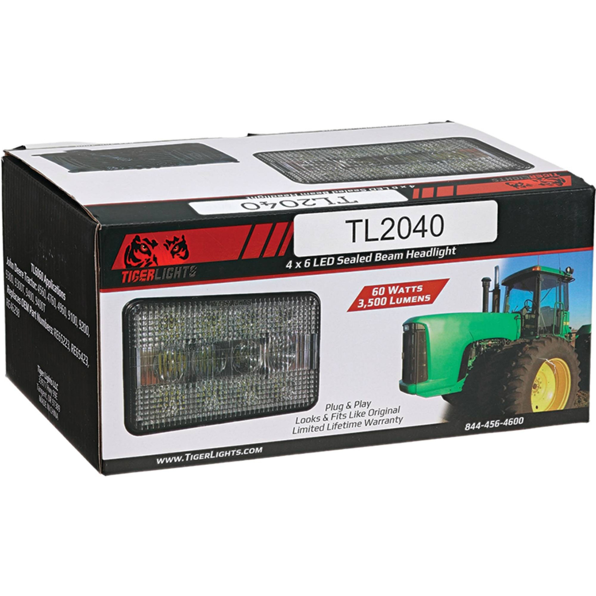 LED Tractor Flood Light, TL2040 Agricultural LED Lights from Tiger Lights