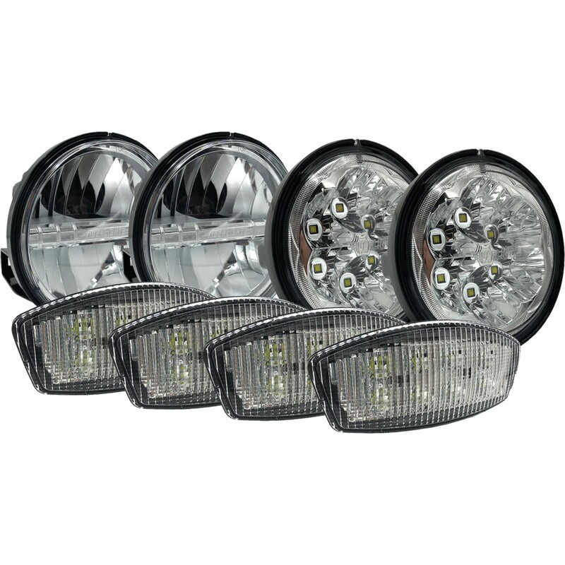Kubota LED lights for tractors and skid steers | Tiger Lights