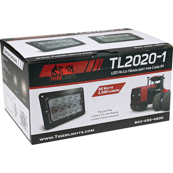 LED Tractor Headlight Hi/Lo Beam For Steiger Bearcat 1000, Cougar 1000 ...