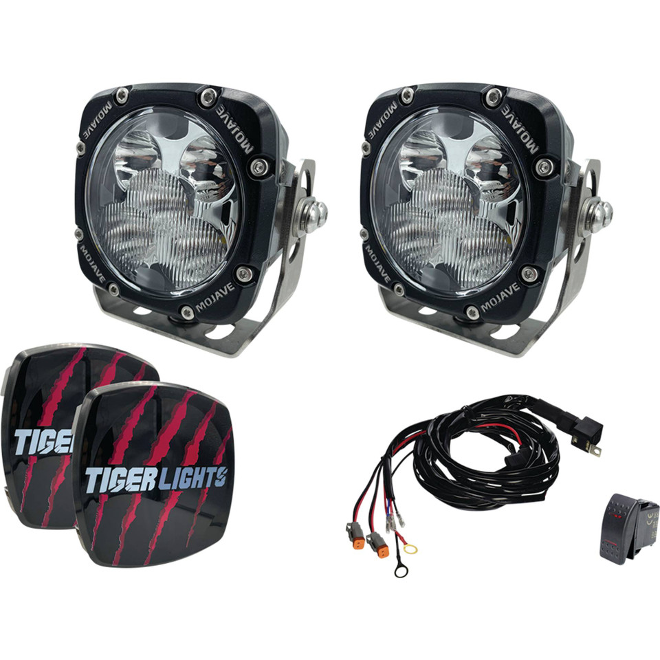 LED Off-Road Lights - Round LED Racing Lights | Tiger Lights