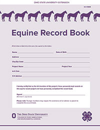 Equine Record Book - OSU Extension Publishing