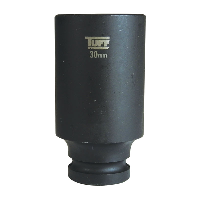 TUFF Impact Socket 30mm x 1/2” Deep - 6 Points - Trucut New Zealand