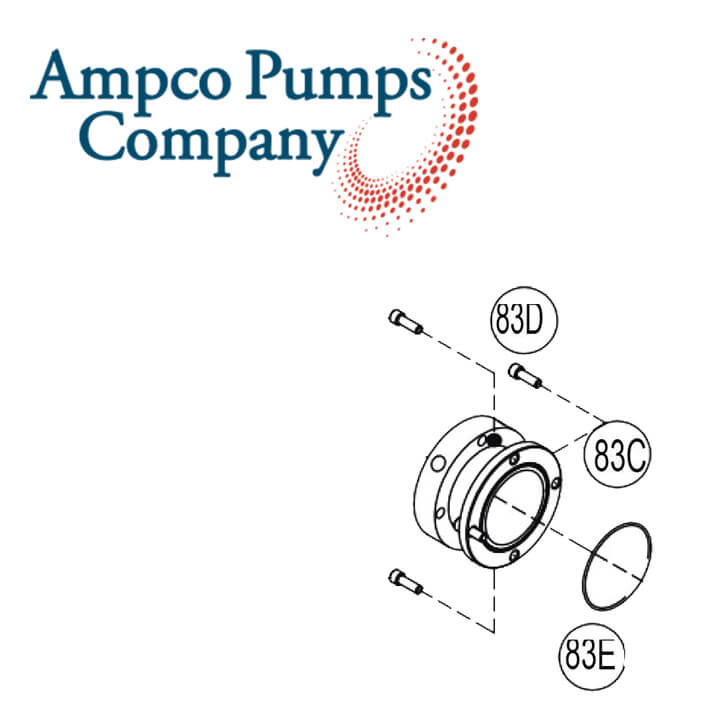 4410E-83B-316 Ampco AC Series Stuffing Box- voigtabstore.com