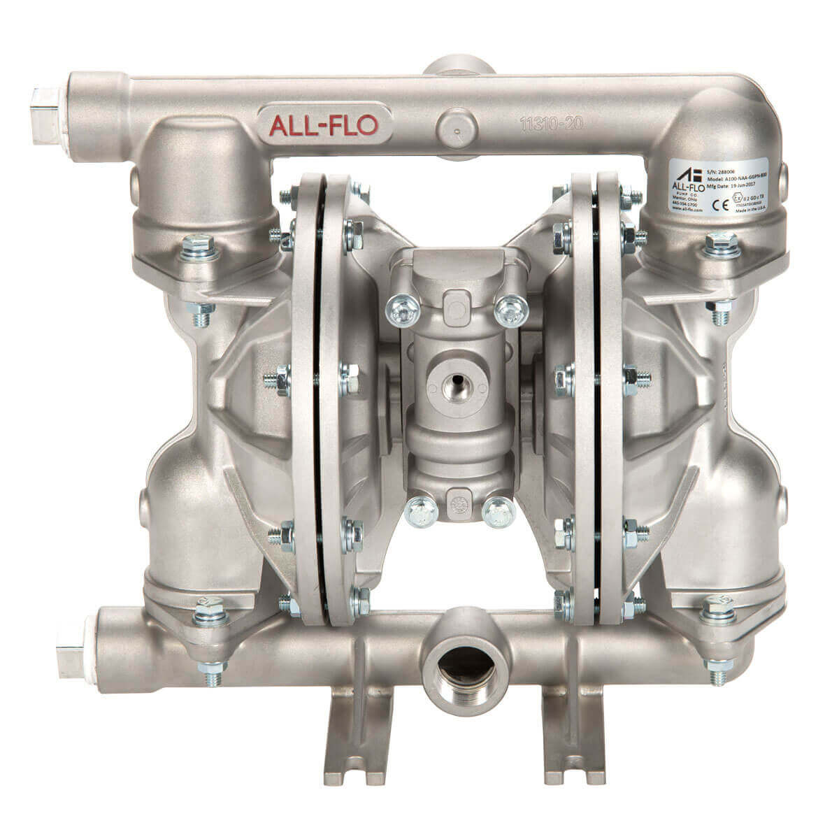 A200-NAA-SSPE-B30 All-Flo Air Operated Double Diaphragm Pump