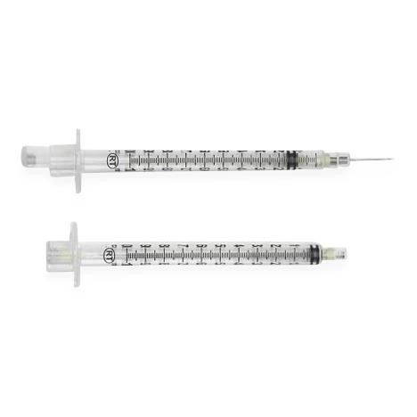 Retractable Syringe 1ml 27 G 1/2 In