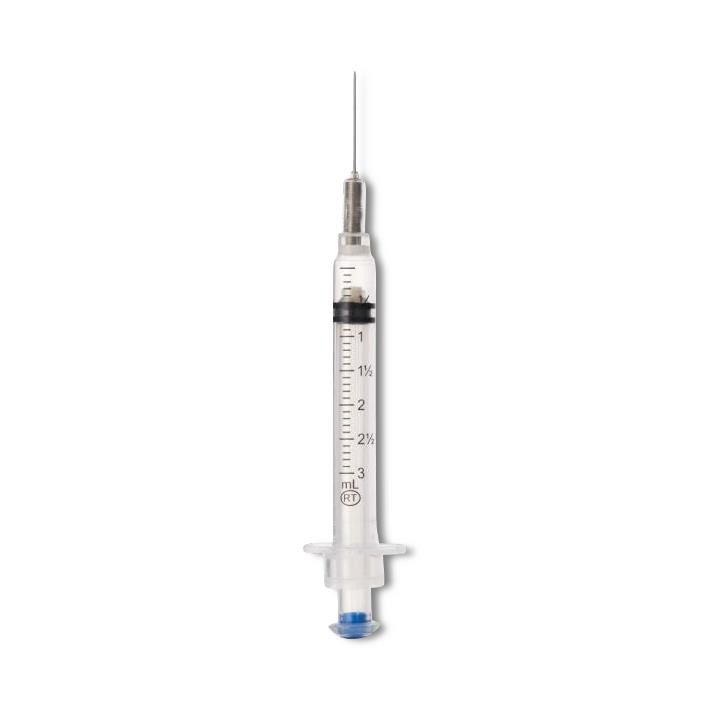 Retractable Safety Syringe 3ml 23G 1 In