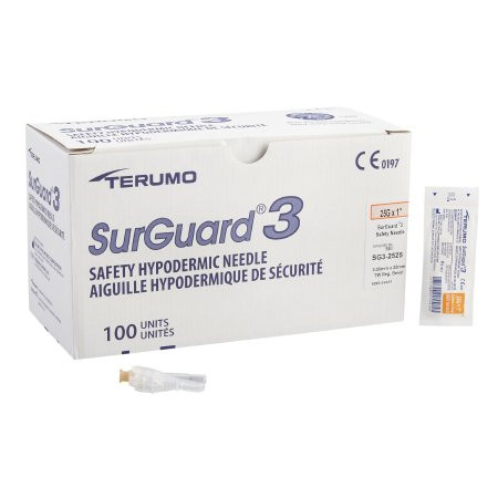 Terumo Surgard Safety Needle 25GX1In