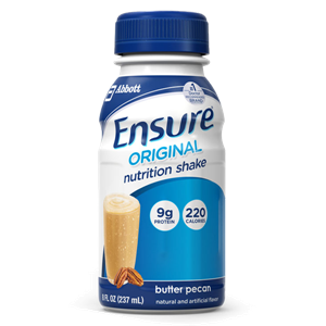 Ensure Original Shake 8oz Butter Pecan - Accurate Medical Surgical