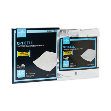 Opticell Gelling Fiber Drsg w/Silver 6x6