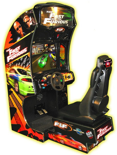 Fast & Furious Racing Arcade Machine