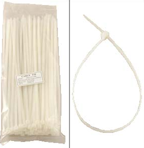 PVC CABLE TIES 300MM (WHITE) 100 PCS / PKT - Goldunited Sdn Bhd