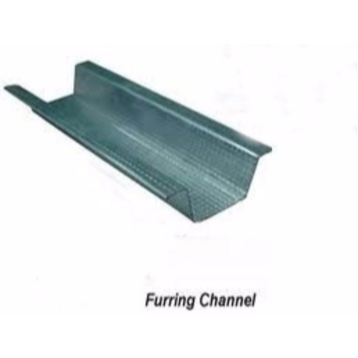 G.I Furring Channel 0.27mm x 12ft HF32 - Goldunited Sdn Bhd